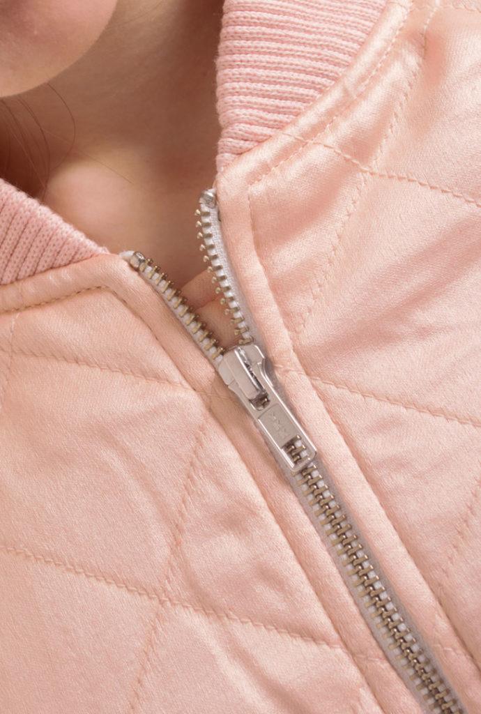 Quilted Power shoulder jacket – Prether